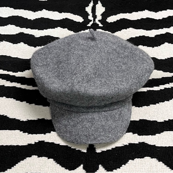 Scala | Accessories | Nwt Scala Dorfman Pacific Co Gray Wool Newsboy ...